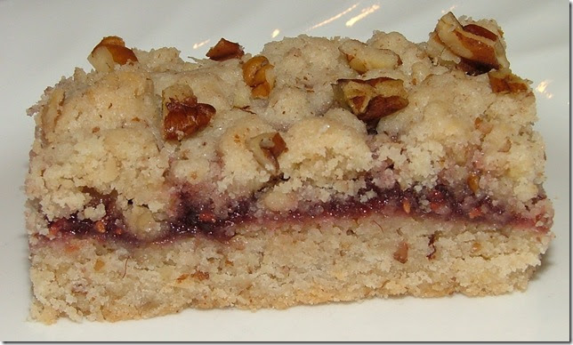 Baking And Boys!: Raspberry Pecan Shortbread Bars--adapted from Baking ...